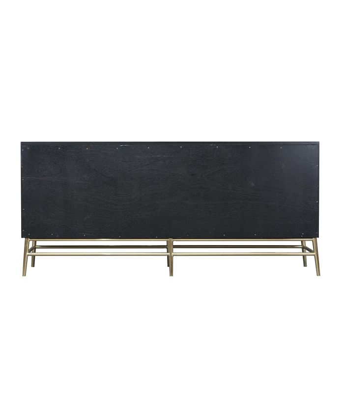 Samuel Lawrence Hardison 3-Door Wine Console - Macy's