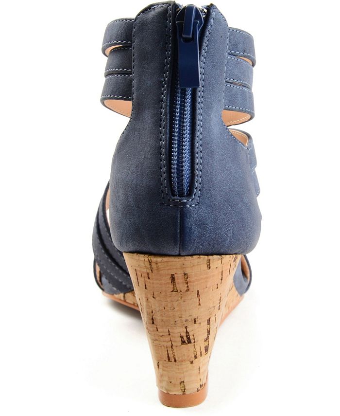 Journee Collection Women's Loki Wedges - Macy's