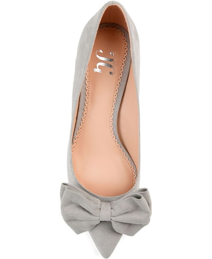 Journee Collection Women's Orana Bow Heels - Macy's