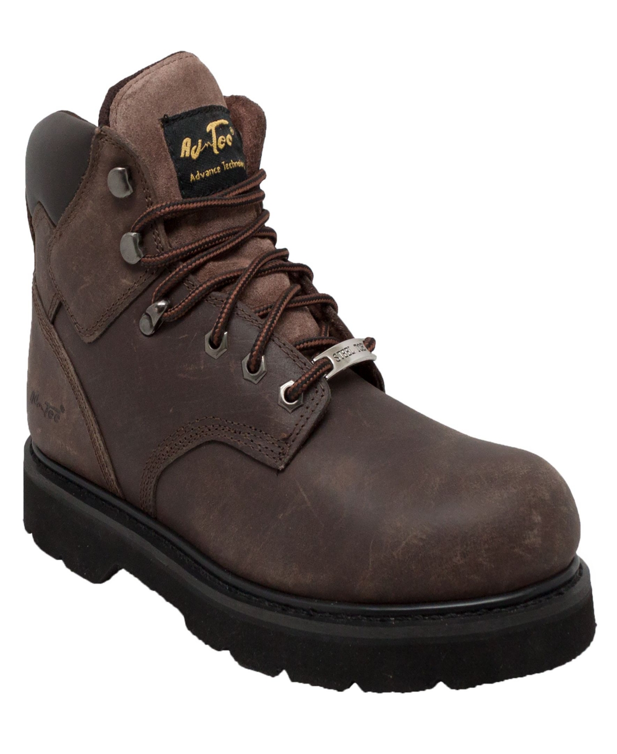 Click here for AdTec Mens 6 Steel Toe Work Boot Brown - Brown prices