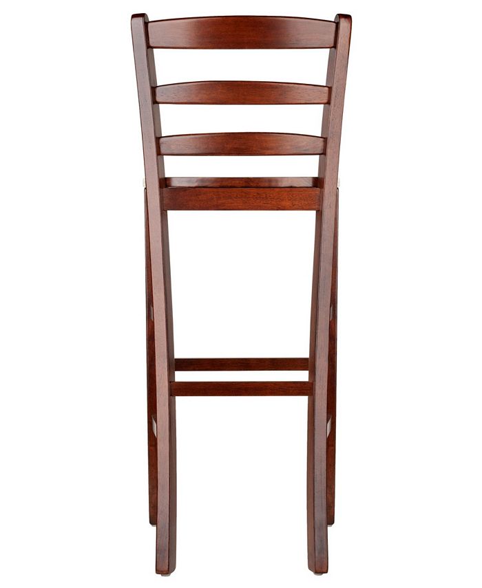 Winsome Benjamin 2-Piece Ladder 30" Bar Stool Set - Macy's