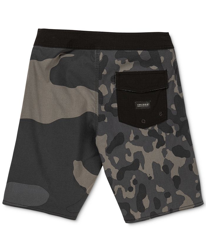 Volcom Toddler & Little Boys Camo-Print Swim Trunks - Macy's