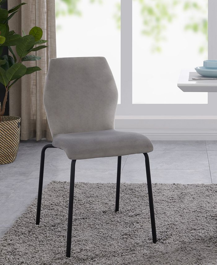 Acessentials Waverly Velvet Dining Chair Set of 2 - Macy's