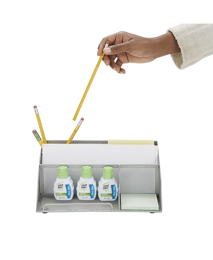 Mind Reader 2 Piece Mesh Desk Organizer - Macy's