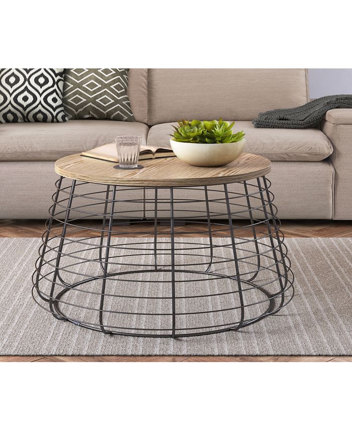 Truly Home Morris Coffee Table - Macy's