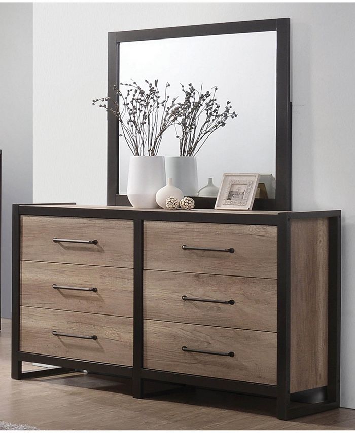 Macy's Coaster Home Furnishings Edgewater 6-Drawer Dresser - Macy's Macy's Coaster Home Furnishings Edgewater 6-Drawer Dresser - Macy's