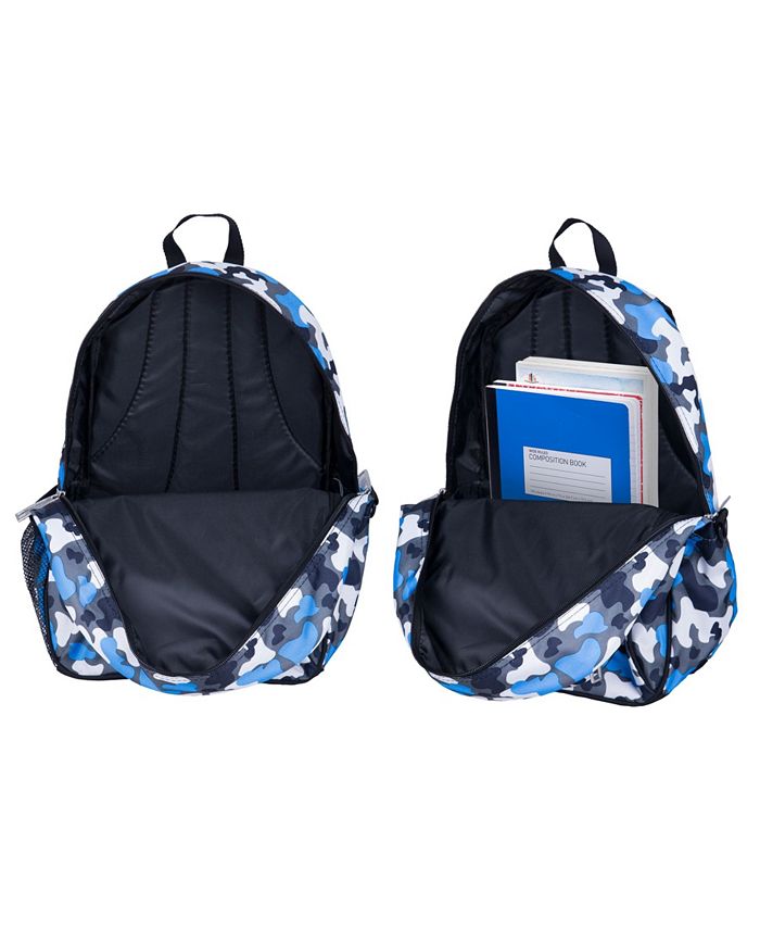Wildkin Blue Camo 15" Backpack - Macy's