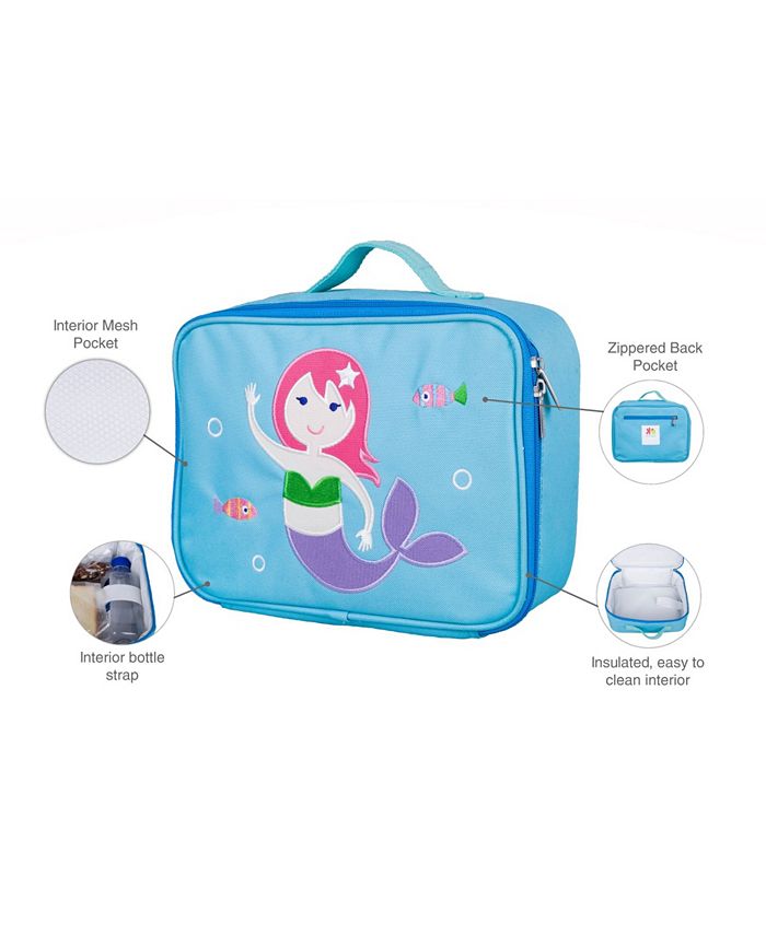 Wildkin Mermaid Embroidered Lunch Box - Macy's