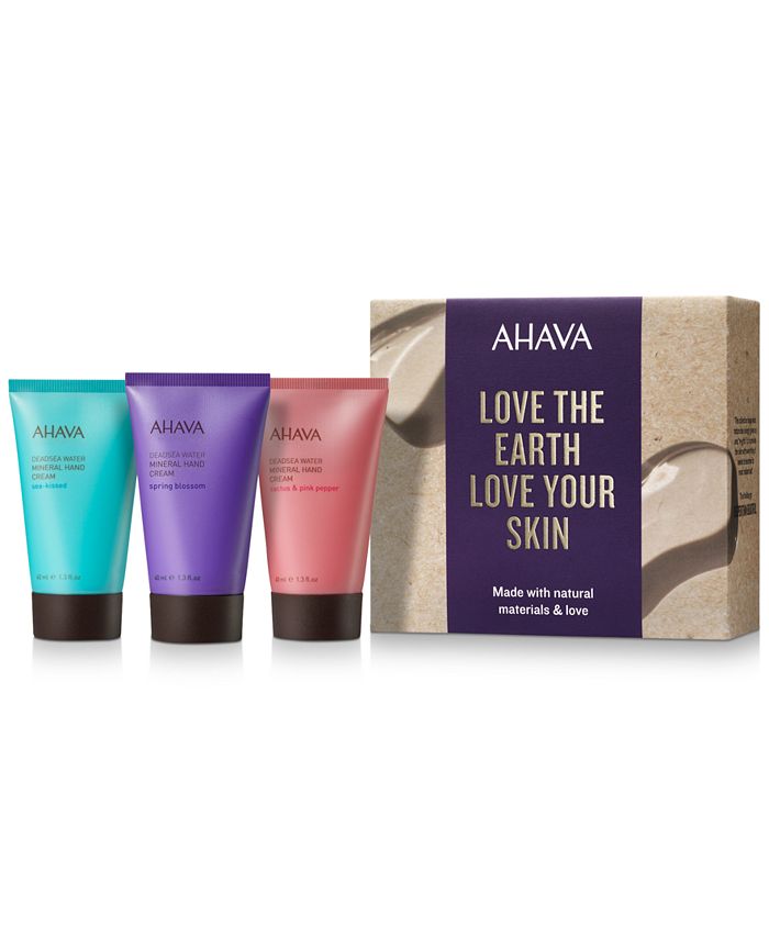 Ahava 3-Pc. Naturally Silky Hands Gift Set - Macy's