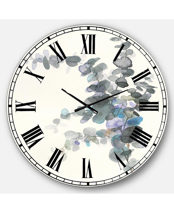 Designart Traditional Oversized Metal Wall Clock - 36 x 36 - Macy's