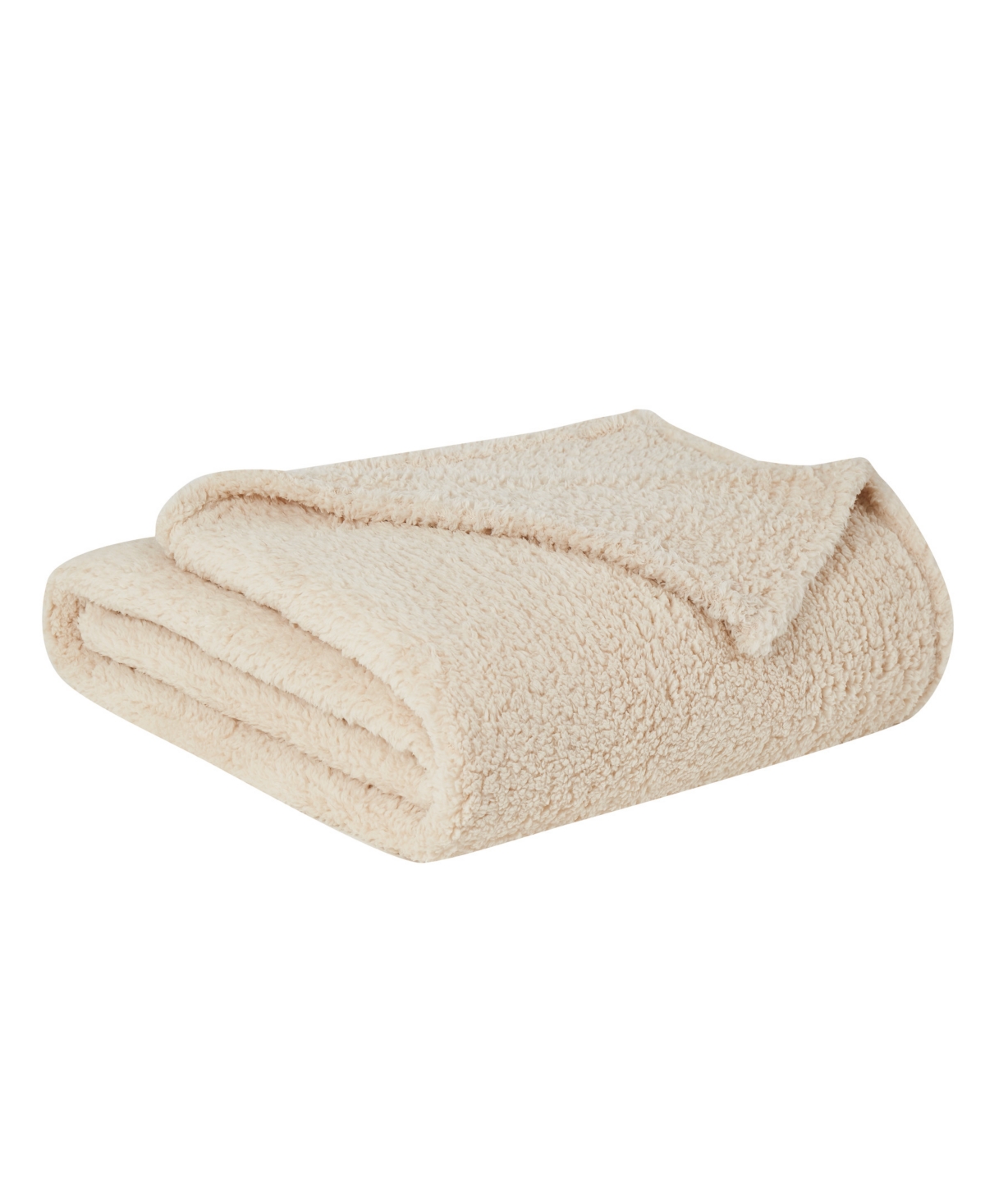 Click here for Brooklyn Loom Marshmallow Sherpa Blanket  Full/Que... prices