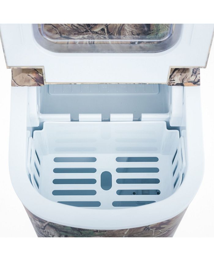 Magic Chef 27 lbs Portable Countertop Ice Maker with Authentic Real ...