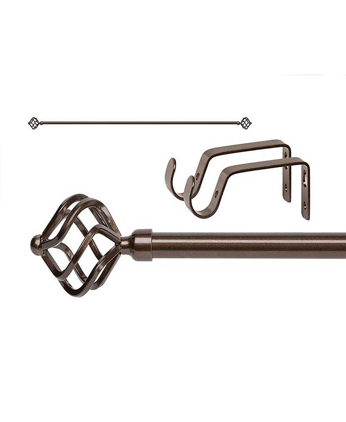 Home Details Royal Twist Curtain Rod 24" - 48" - Macy's
