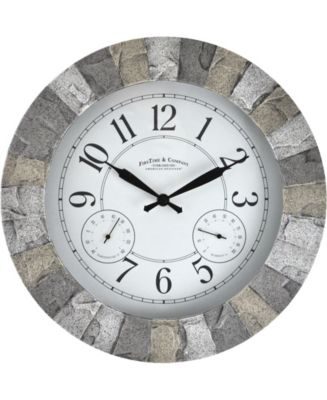 FirsTime & Co.® Stoneybrook Outdoor Clock - Macy's