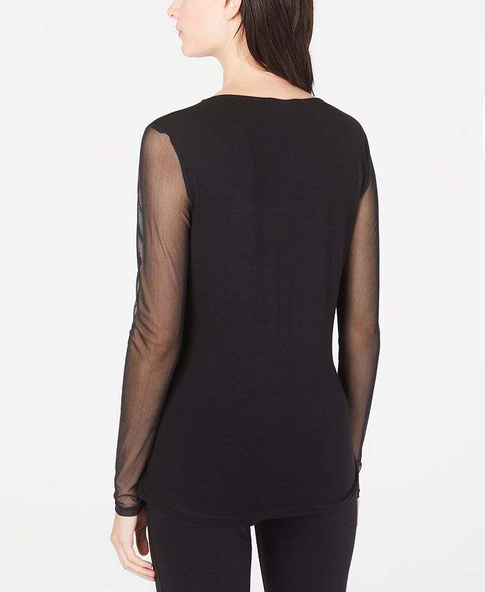 INC International Concepts INC Studded Illusion Top, Created for Macy's ...