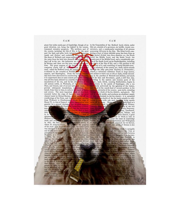 Trademark Global Fab Funky Party Sheep Canvas Art - 36.5" x 48" - Macy's