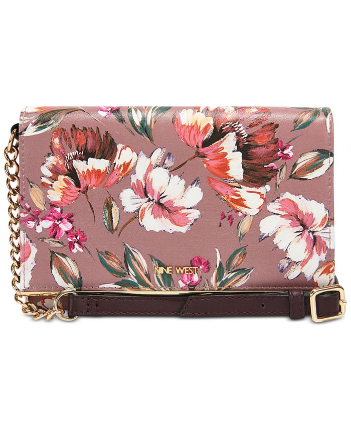 Nine West Floral Meadows Wallet On A String - Macy's