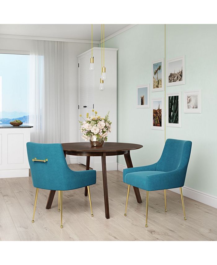 Novogratz Collection NovoGratz Huxley Dining Chairs, 2-Pack - Macy's