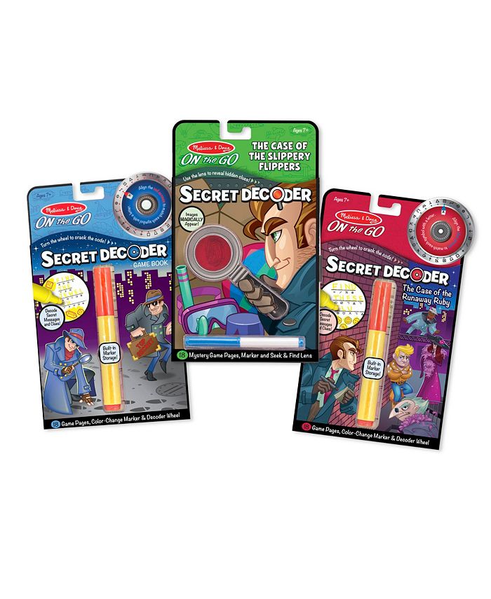 Melissa and Doug Secret Decoder Spy Bundle - Macy's
