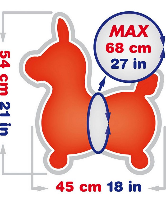 Gymnic Rody Horse Inflatable Bounce Ride - Macy's