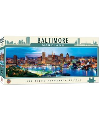 Masterpieces American Vista Panoramic - Baltimore 1000 Piece Puzzle ...