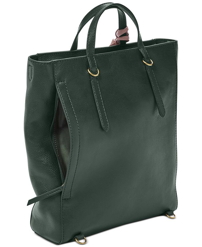 Fossil Camilla Leather Backpack - Macy's