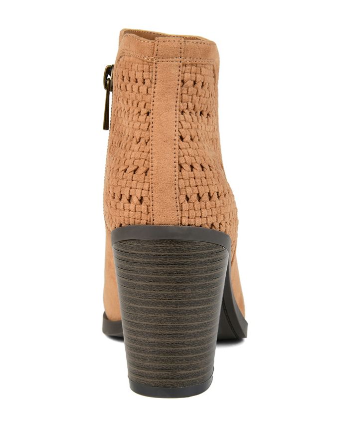 Journee Collection Women's Jessica Booties & Reviews - Booties - Shoes ...