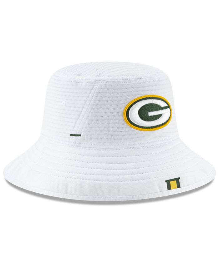 New Era Green Bay Packers Training Bucket Hat - Macy's