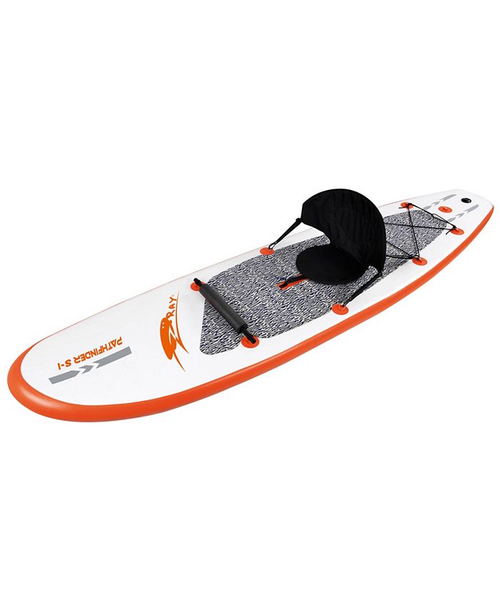 Blue Wave Sports Stingray 10' Inflatable Stand Up Paddleboard with ...