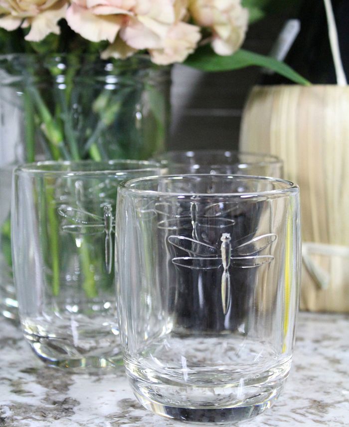 La Rochère La Rochere Dragonfly 10-ounce Tumbler, Set of 6. - Macy's
