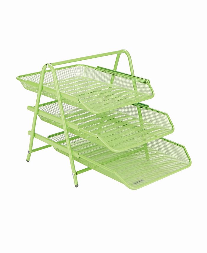 Mind Reader 3 Tier Paper Tray Desk Organizer - Macy's