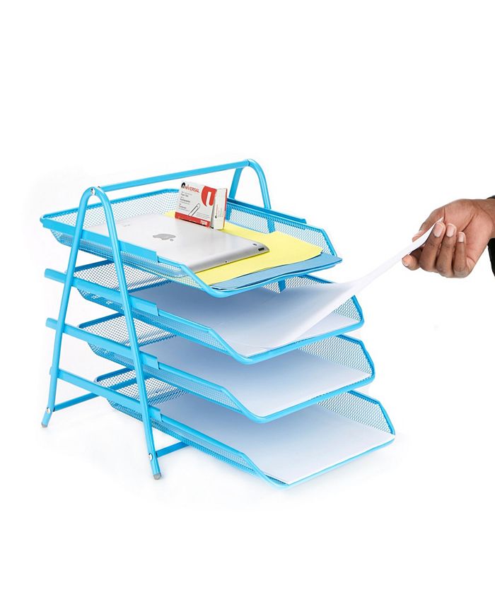 Mind Reader 4 Tier Paper Tray Desk Organizer - Macy's