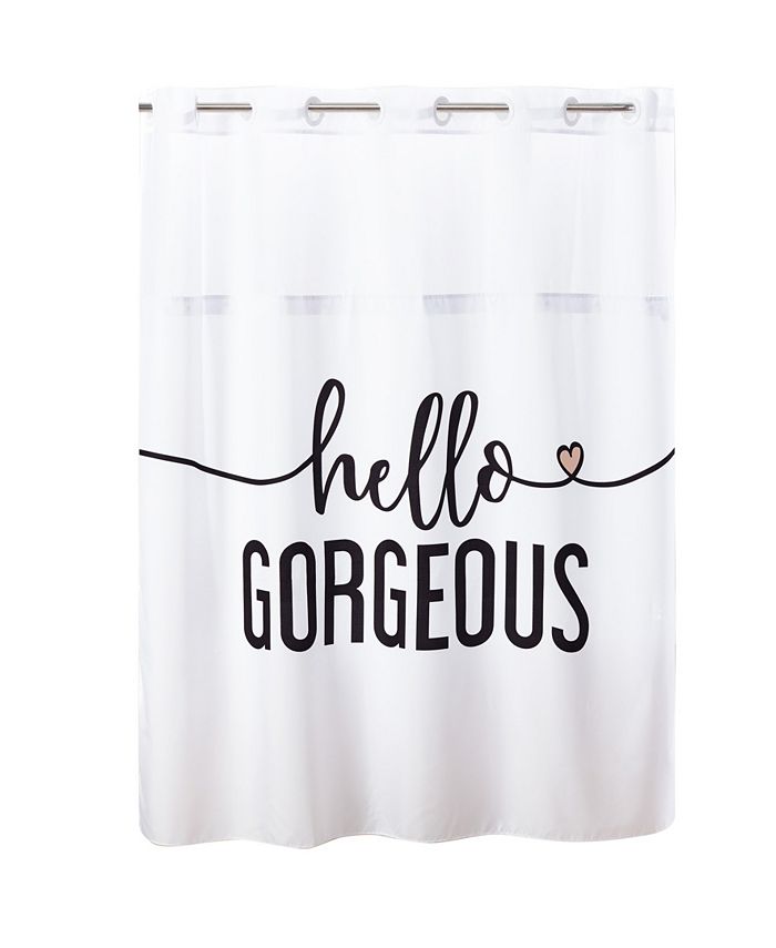Hello Gorgeous Shower Curtain