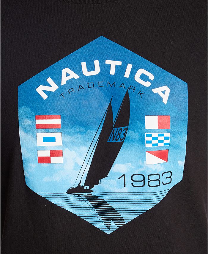 Nautica Men's Sail Logo Graphic T-Shirt - Macy's