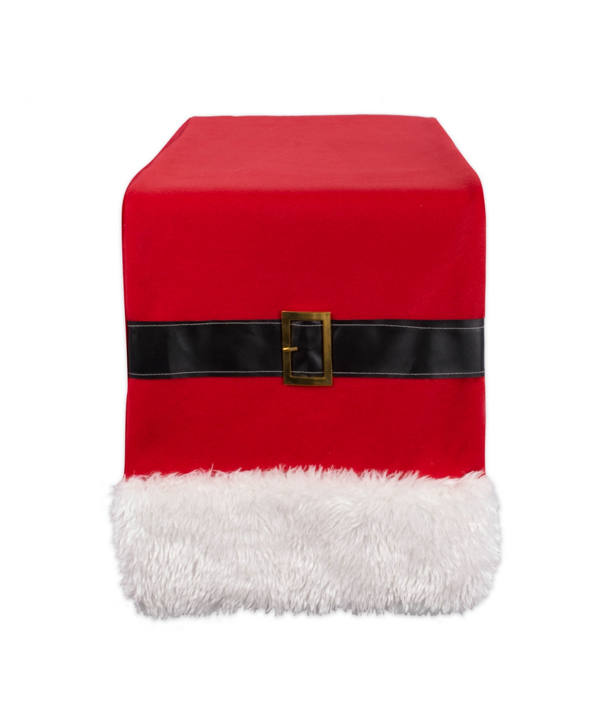 Click here for Design Imports Santa Belt Table Runner - Red prices