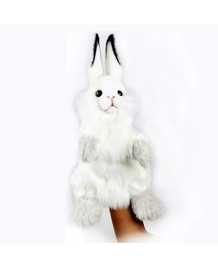 Hansa Rabbit Hand Puppet Plush Toy - Macy's