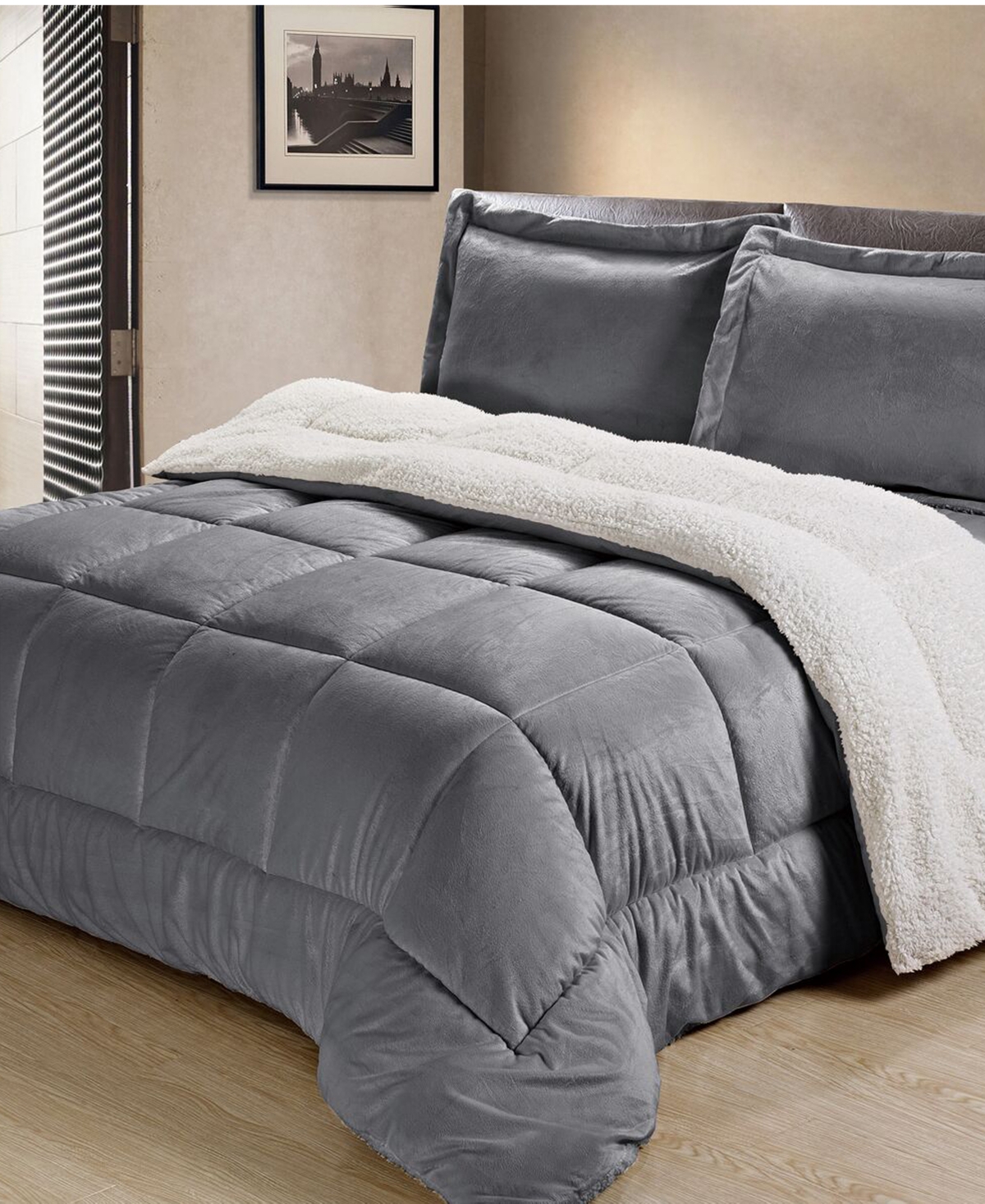 Click here for Ultimate Luxury Reversible Micromink and Sherpa 3-... prices