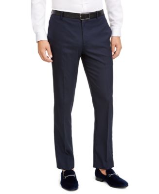 INC Men's Slim-Fit Micro Check Suit Pants, Created for Macy's - Macy's