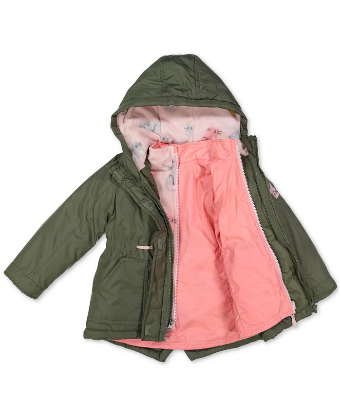 Carter's Toddler Girls Hooded 4-In-1 Systems Jacket - Macy's