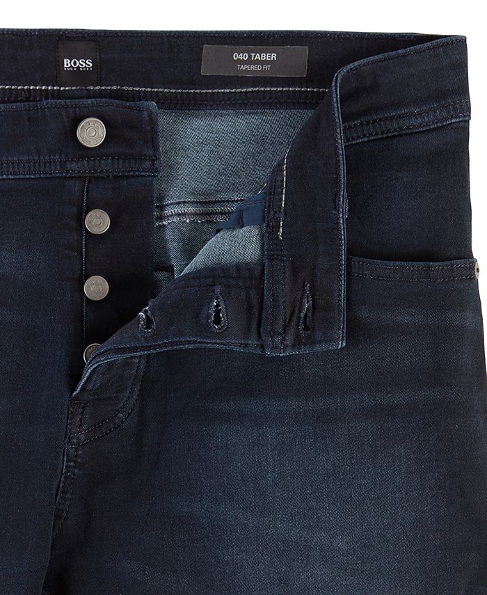 Hugo Boss BOSS Men's Tapered-Fit Jeans - Macy's