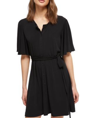 French Connection Tie-Waist Shift Dress - Macy's