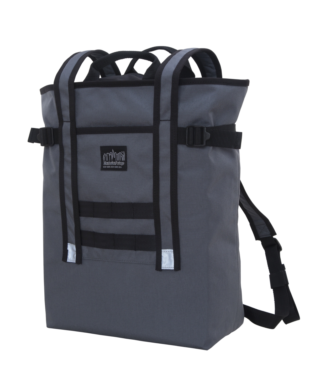 Click here for Manhattan Portage Chrystie Backpack - Gray prices