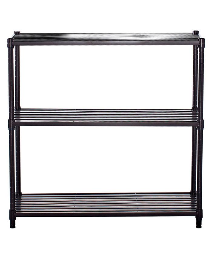 TRINITY 3-Tier Slat Shelving Rack - Macy's