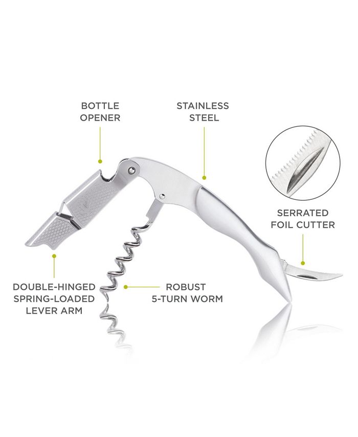 True Brands Sommelier Waiter's Corkscrew - Macy's