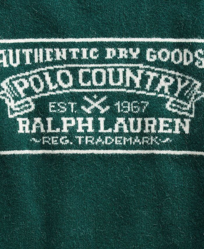 Polo Ralph Lauren Men's Polo Country Wool Sweater - Macy's