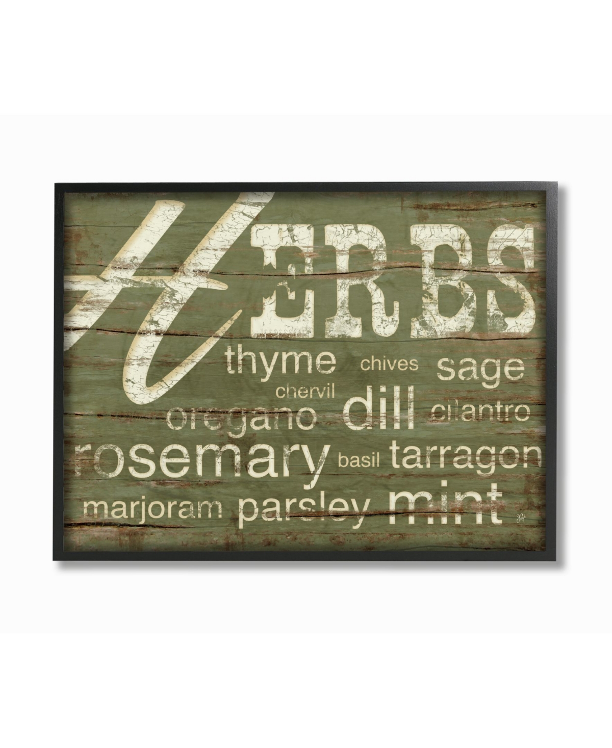 Click here for Stupell Industries Home Decor Herbs and Words Gree... prices