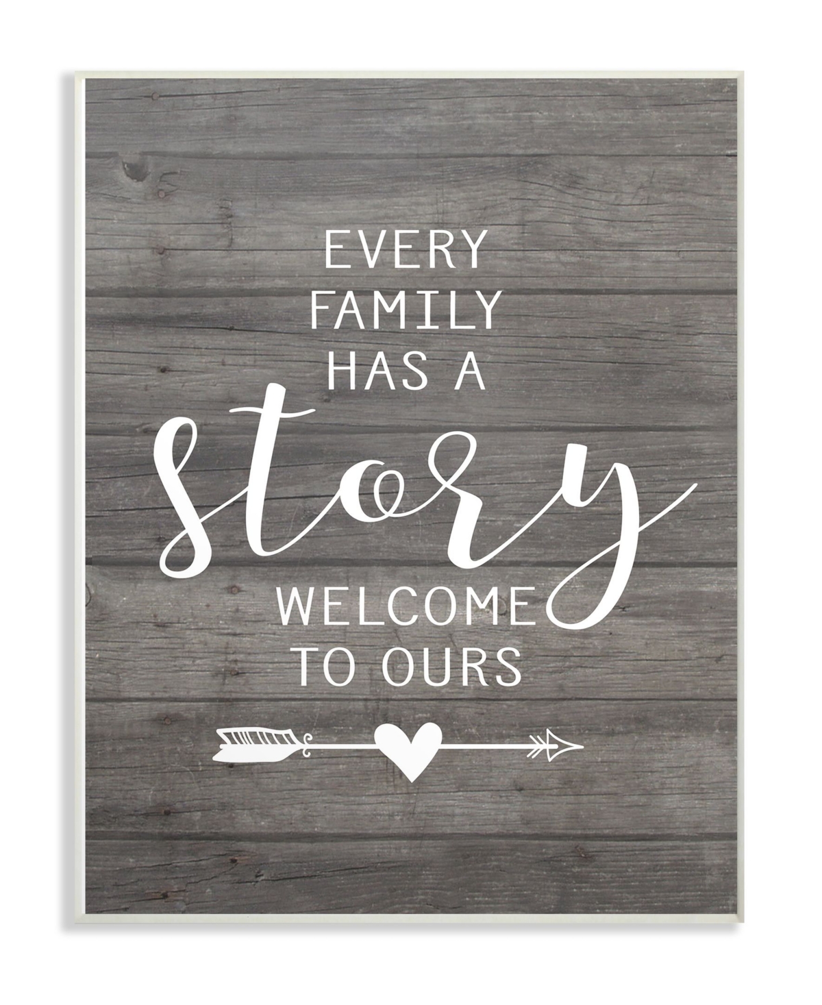 Click here for Stupell Industries Every Family Has A Story Wall P... prices