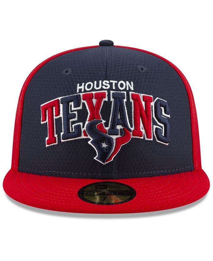 New Era Houston Texans On-Field Sideline Home 59FIFTY-FITTED Cap - Macy's