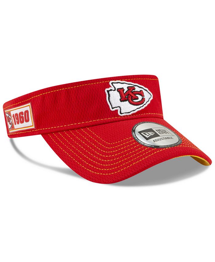 New Era Kansas City Chiefs 2019 On-Field Sideline Visor - Macy's