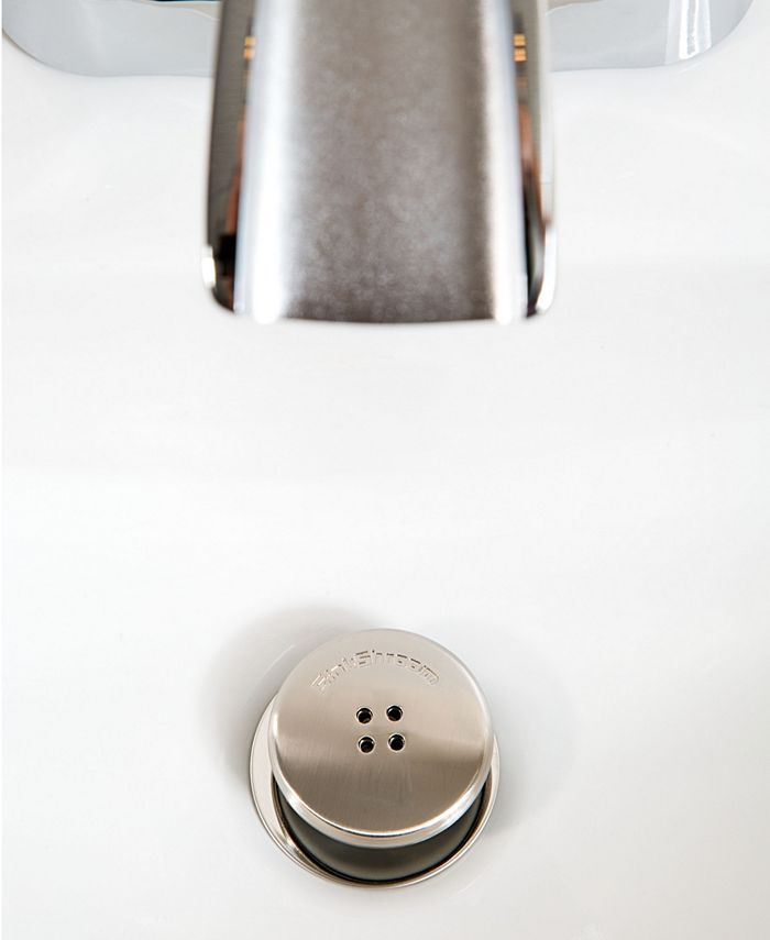 Sinkshroom Nickel Edition Revolutionary Bathroom Sink Drain Protector